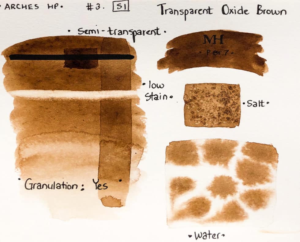 W132 Transparent Oxide Brown - Michael Harding